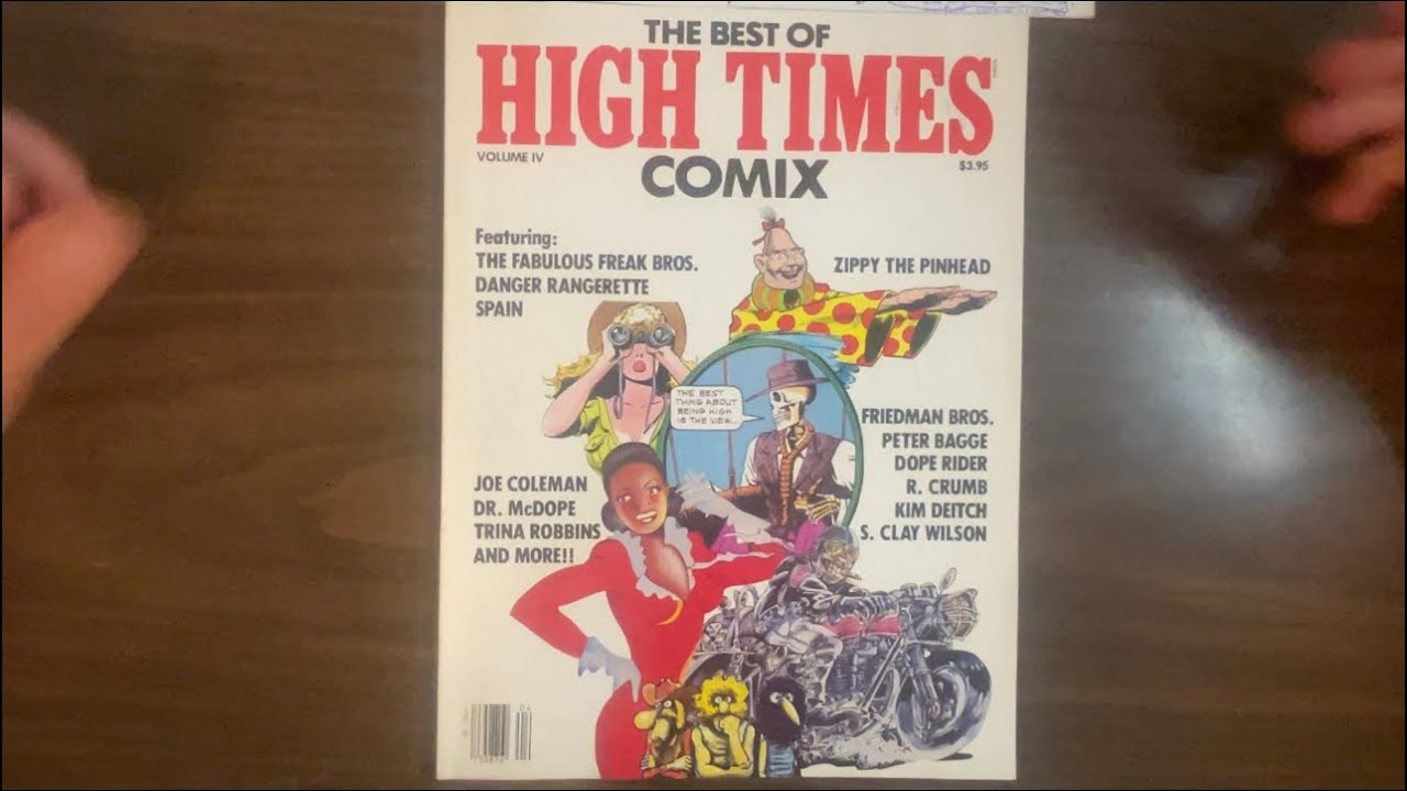 Best Of High Times Comix #4, the best anthology you’ve never seen ...