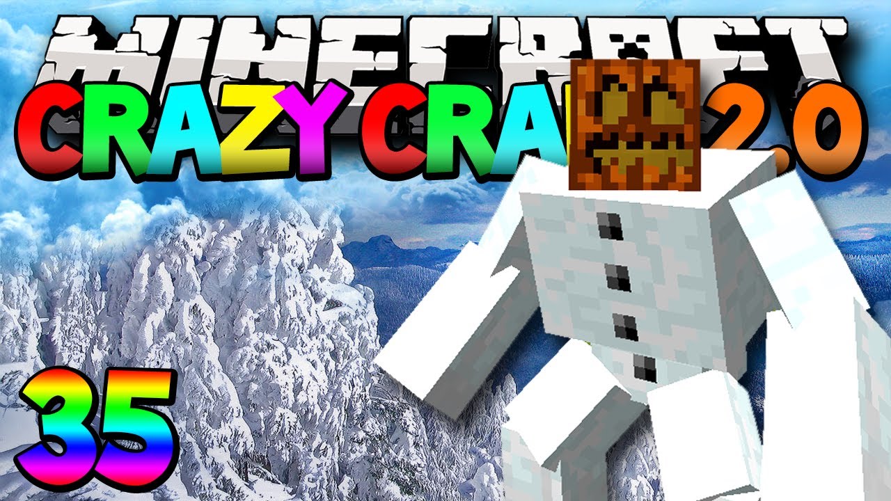 Minecraft Mods Crazy Craft 2.0 "Olaf The Mutant Snowman!" Modded ...
