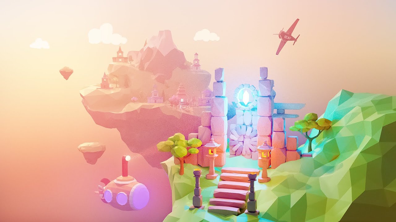 The Magic Stone Adventure | 3D Art in Blender | Beginner & Intermediate ...