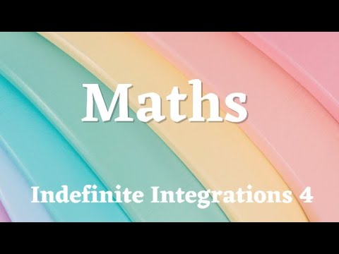 indefinite integration practice questions for IPE + EAMCET part 4 - YouTube