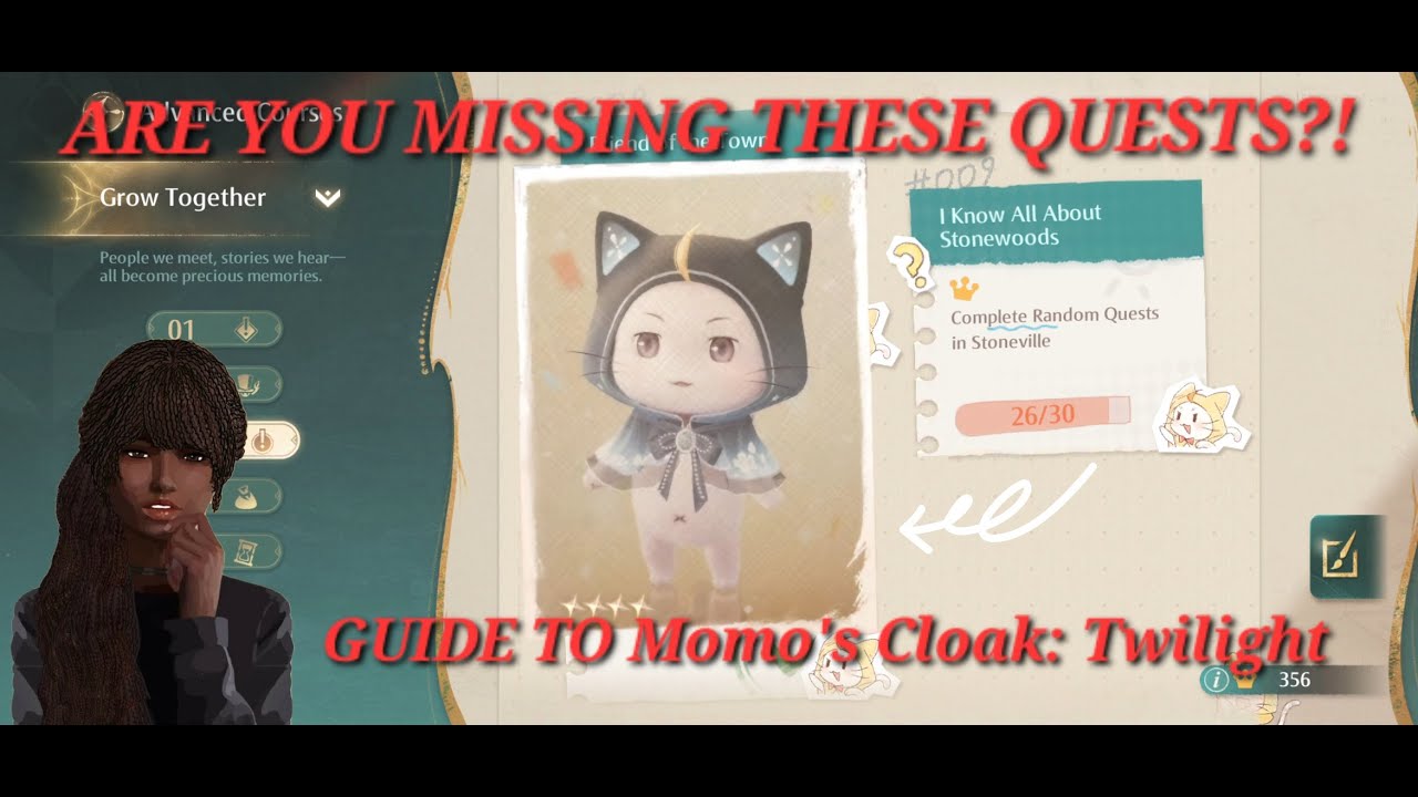 Infinity Nikki - Momo cloak Twilight - YouTube