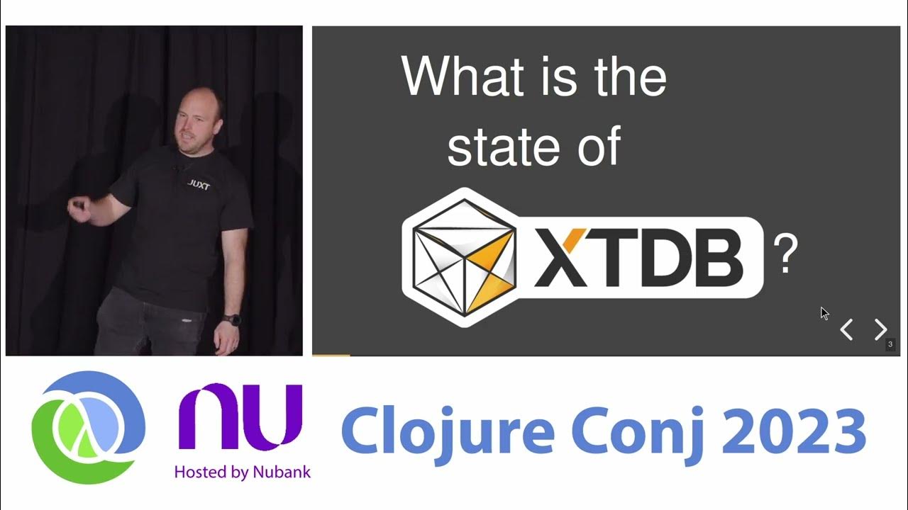 "State of XTDB" by Jon Pither - YouTube