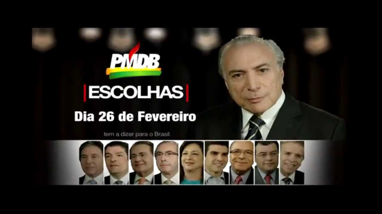INSERÇÃO NACIONAL DO PMDB - CONGRESSO - YouTube