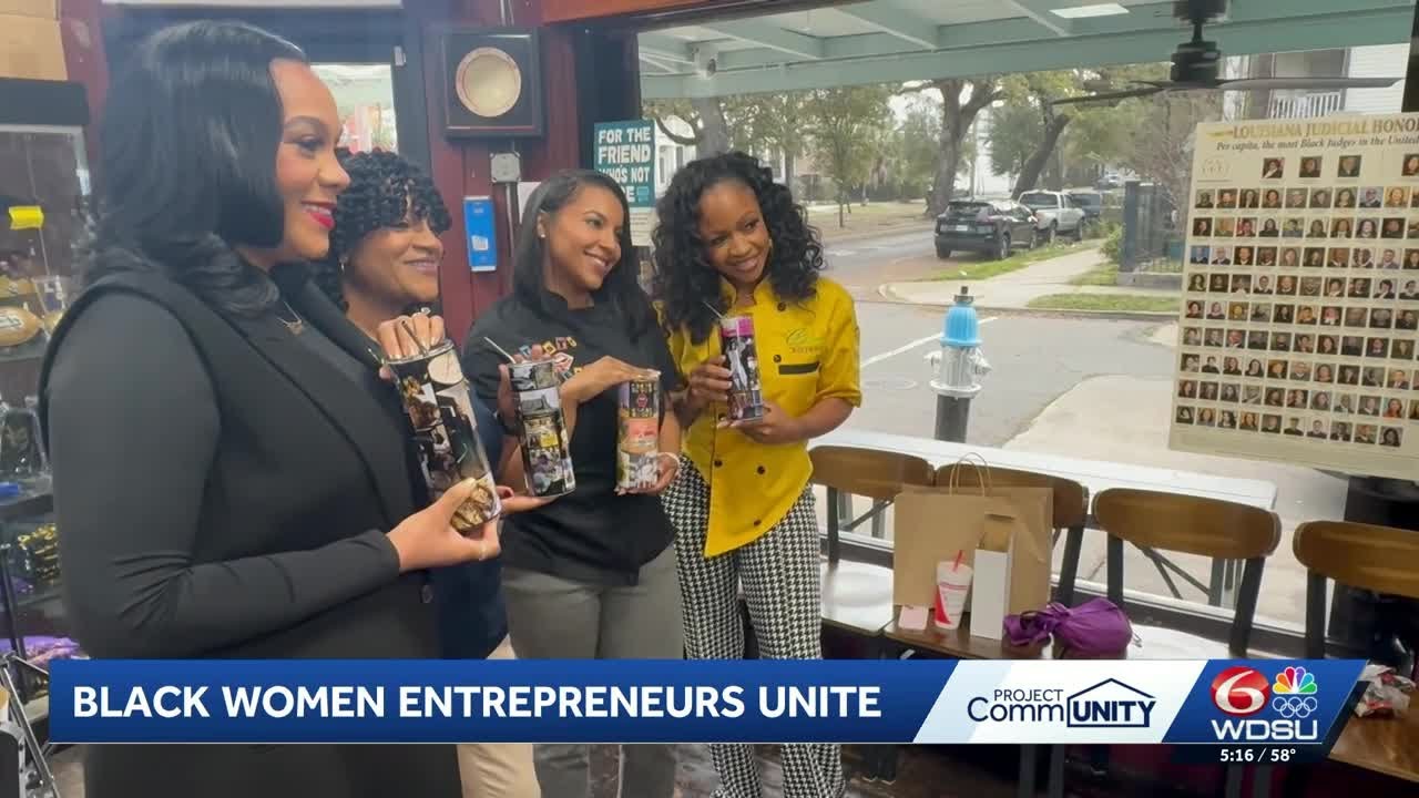 Project Community: Black women entrepreneurs unite - YouTube