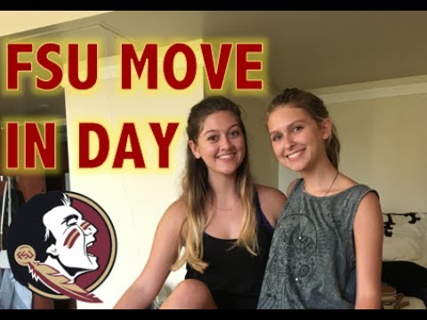 FSU MOVE IN DAY TIPS AND EXPERIENCE - YouTube