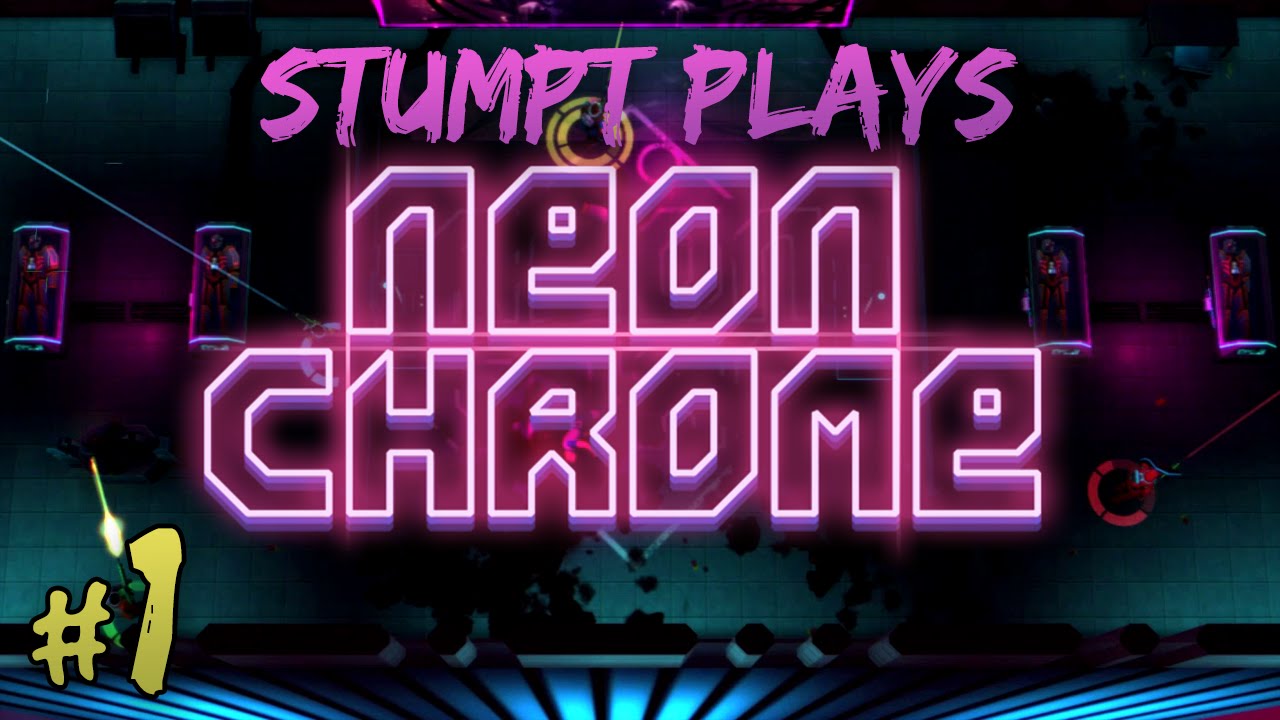 Neon Chrome - #1 - 80's as F (4 Player Gameplay) - YouTube