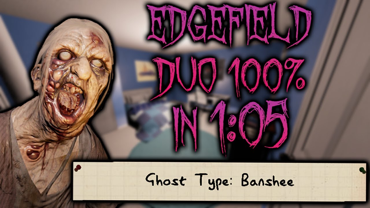 Edgefield Duo 100% in 1:05 - Phasmophobia Speedrun (WR) - YouTube