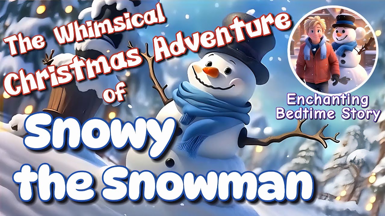 Magical Animated Bedtime Story Snowy the Snowman's Christmas Adventure ...