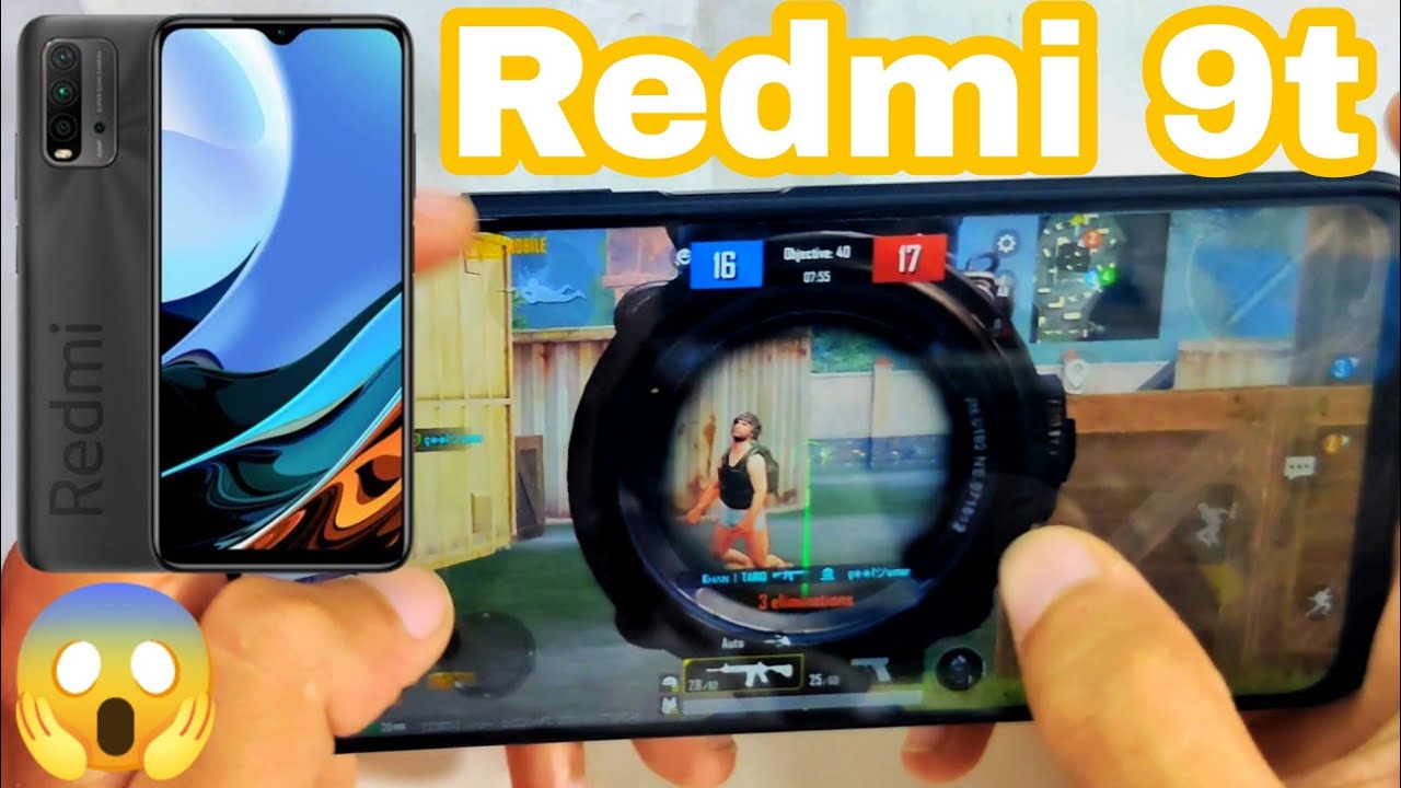 redmi 9t pubg test |🔥 best performance ⚡😱 Way to Game 🔥 - YouTube