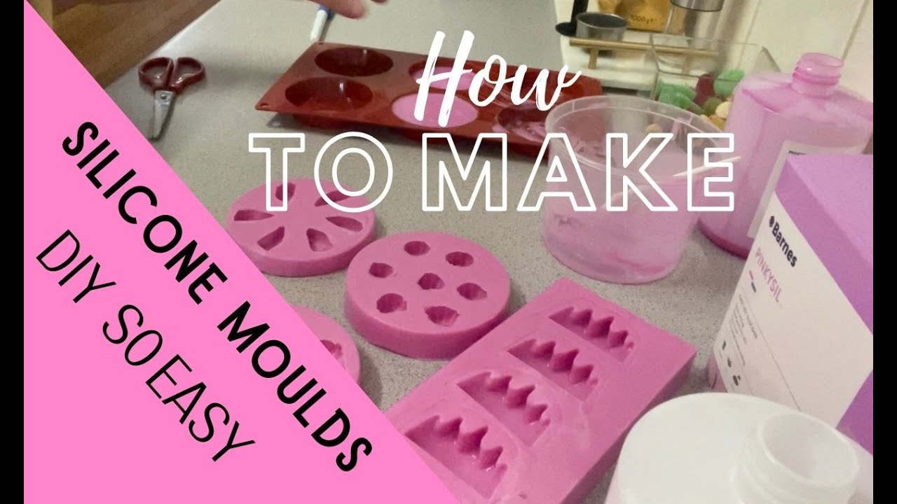 How to make silicone moulds DIY so easy - YouTube