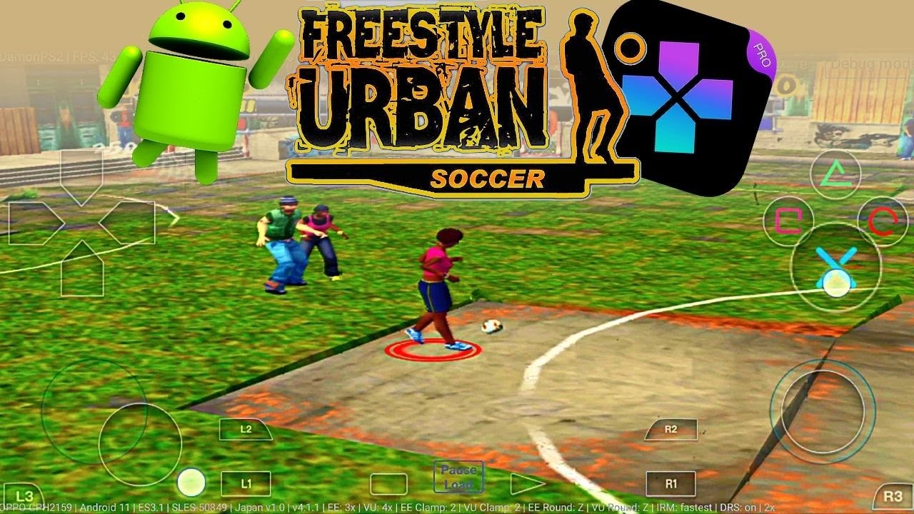 Urban Freestyle Soccer PS2 Emulator Android - DamonPS2 PRO - Urban ...