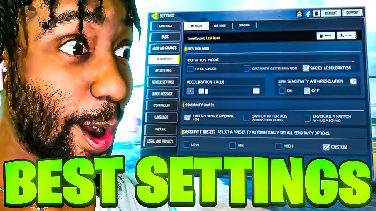 BEST SENSITIVITY SETTINGS in COD Mobile SEASON 10 (COD Mobile ...