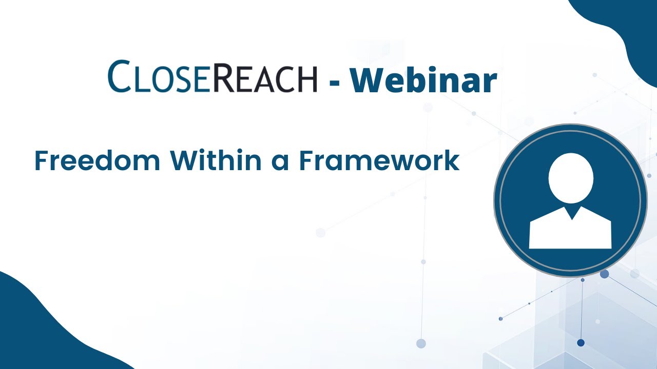 Freedom within a framework - YouTube