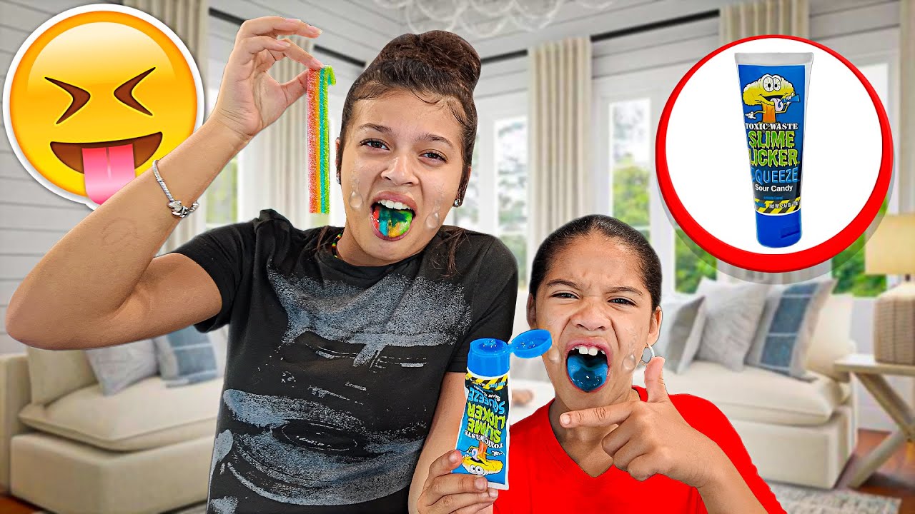EXTREME Sour Candy Challenge (RIP TASTE BUD) - YouTube