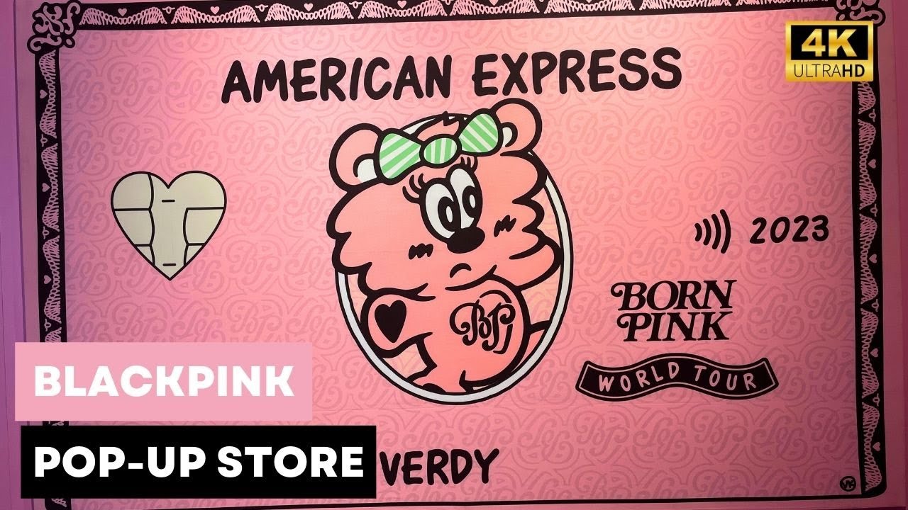 Blackpink Pop-up Store: Born Pink Pop-up Experience in Seoul [4K] - YouTube