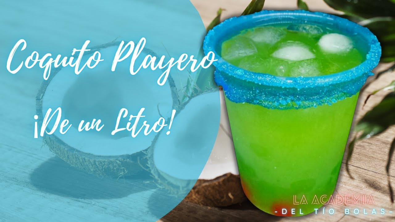 Coquito Playero de un Litro | Bebidas con Ron Coco o Malibú | Bebidas ...
