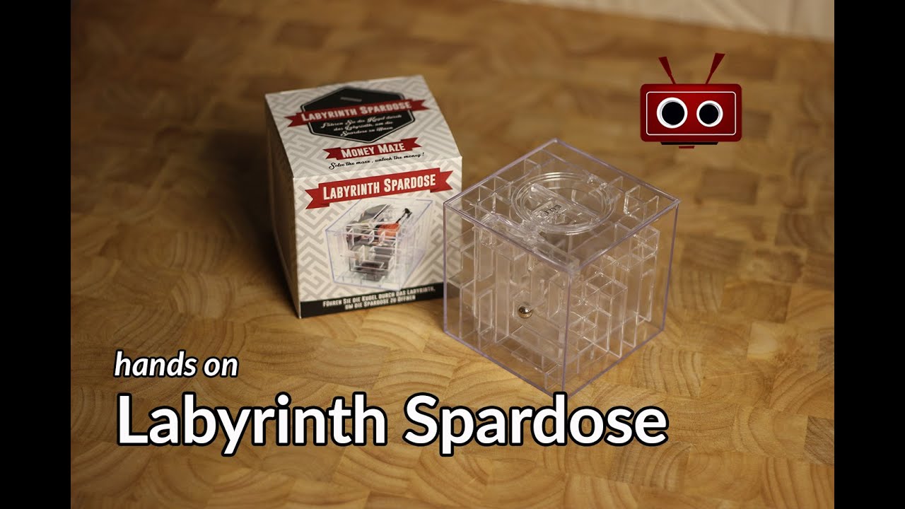 Labyrinth Spardose / Money Maze - Hands On - YouTube