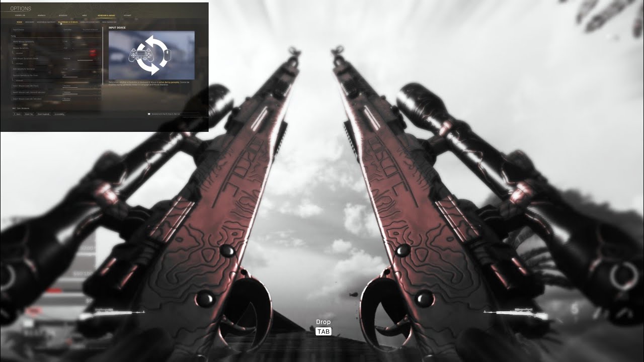 best settings Warzone⌨️KBm on console + movement clips #movement #cod # ...