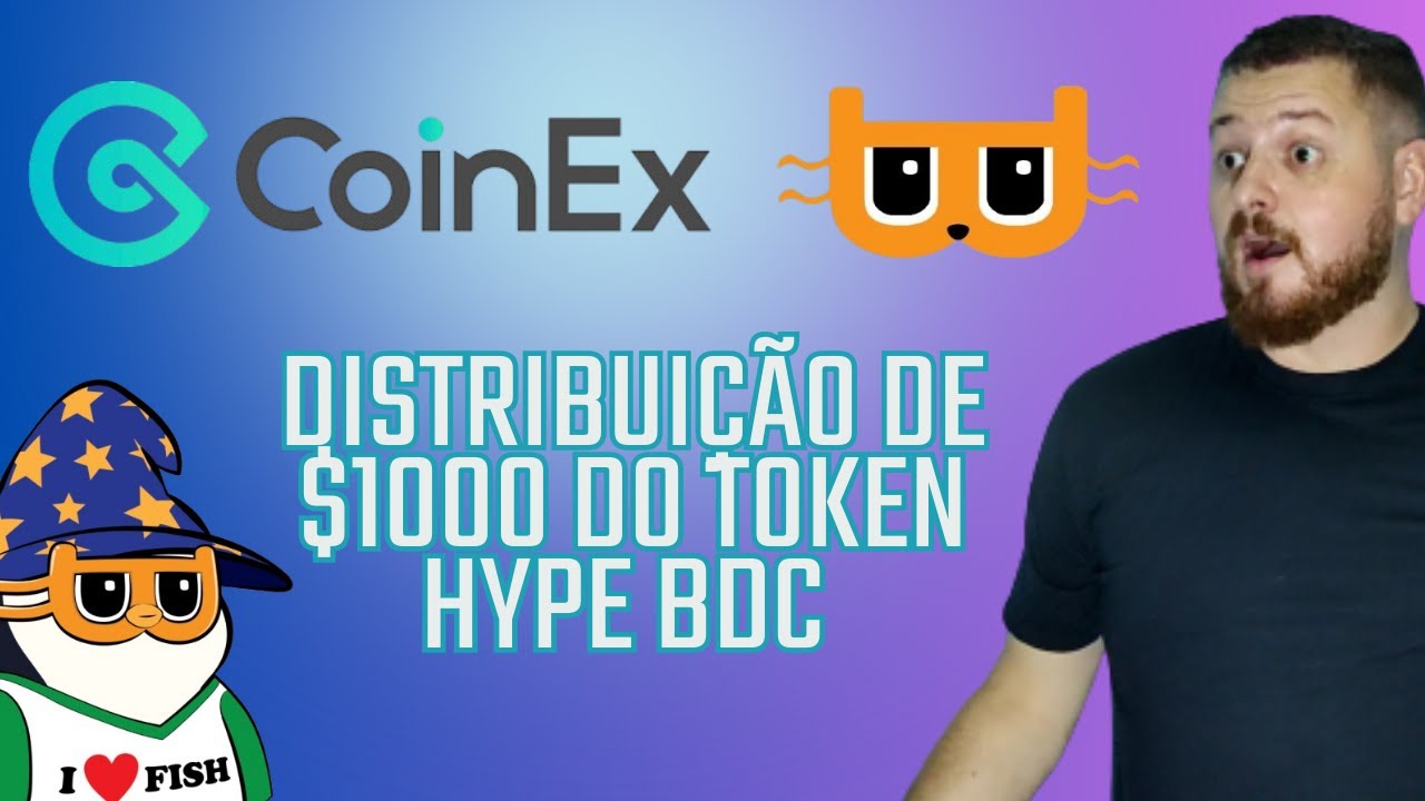 COINEX DISTRIBUINDO $1000 DO TOKEN BDC ( BILLION DOLLAR CAT ) - TOKEN INOVADOR FOCADO EM HYPE ...
