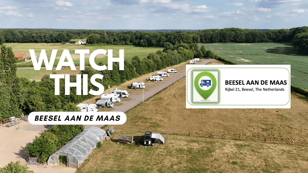 CAMPERSITE BEESEL AAN DE MAAS - THE NETHERLANDS - YouTube