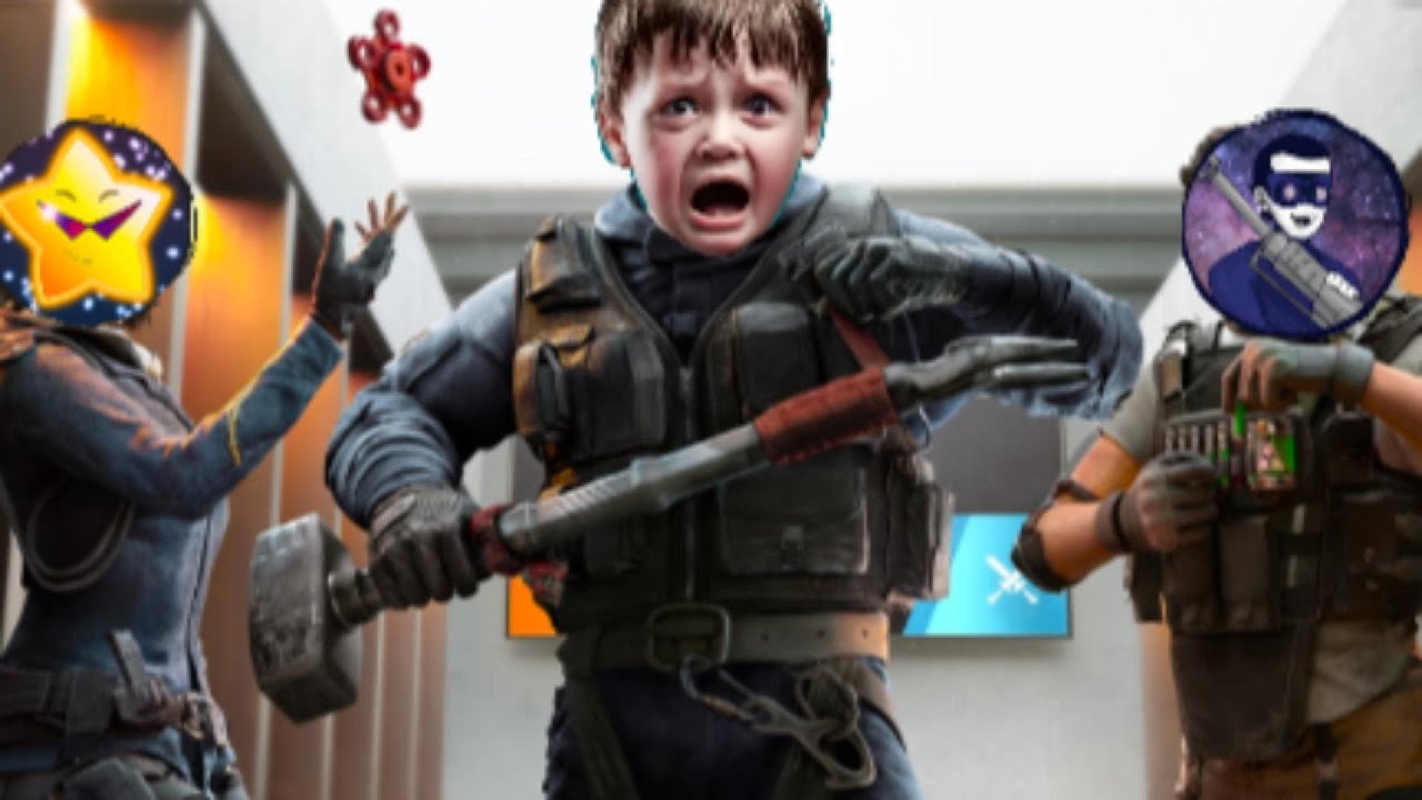 FUNNY MINOR MOMENTS Rainbow Six Siege MEMES - YouTube