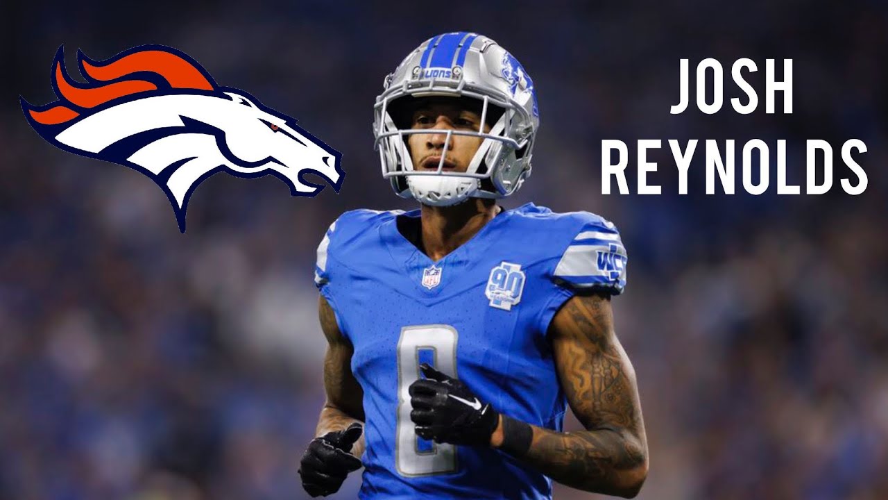 Josh Reynolds || 2023-24 Highlights || Denver Broncos WR - YouTube