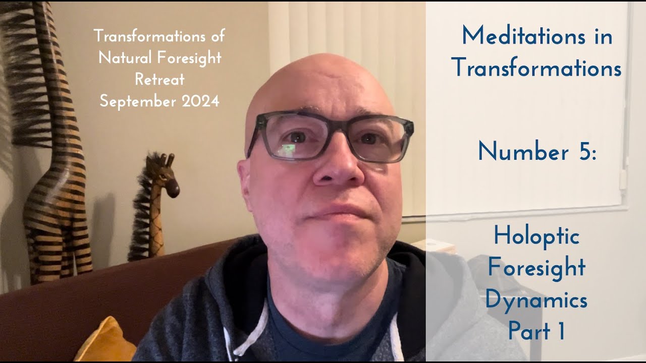 Meditations in Transformations Number 5: Holoptic Foresight Dynamics Part 1 - YouTube