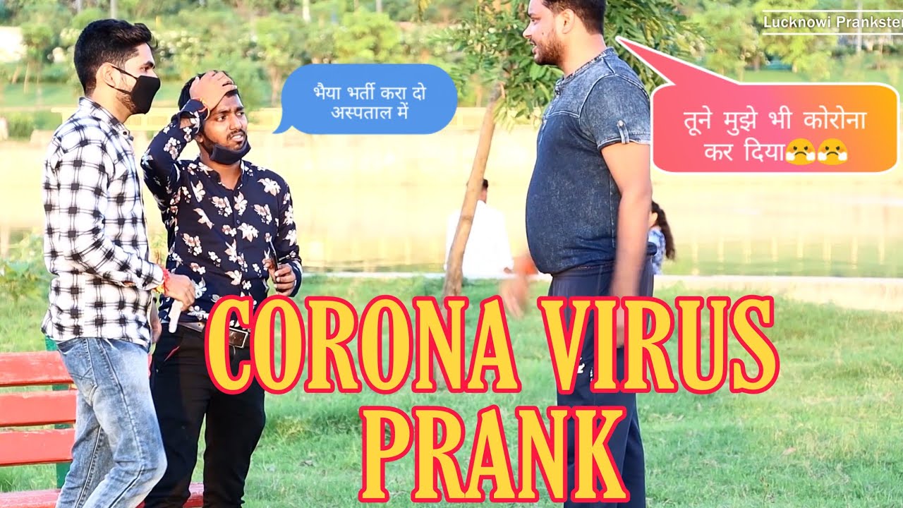 Corona Virus Prank on Public | Prank in Lucknow By Lucknowi Pranksters ...