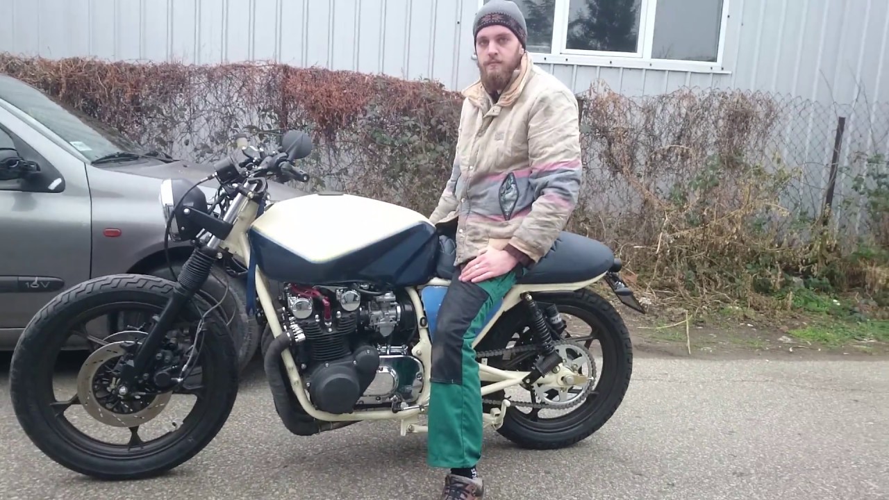 Suzuki GS550M Katana cafe racer- Belgrade - YouTube