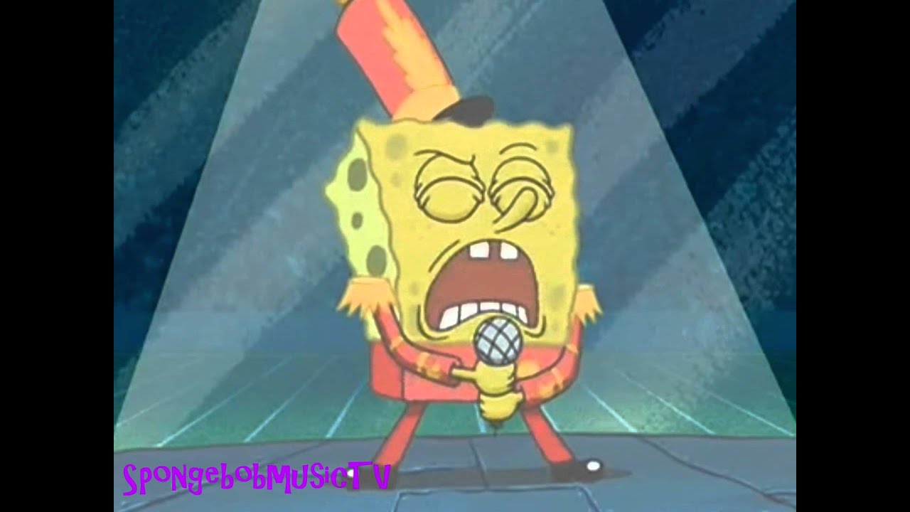 Spongebob sings Aerosmith - walk this way - YouTube