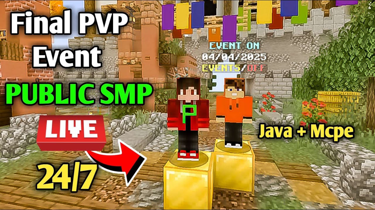 Best LifeSteal SMP For Minecraft Pocket Edition/Minecraft Java Edition! live - YouTube
