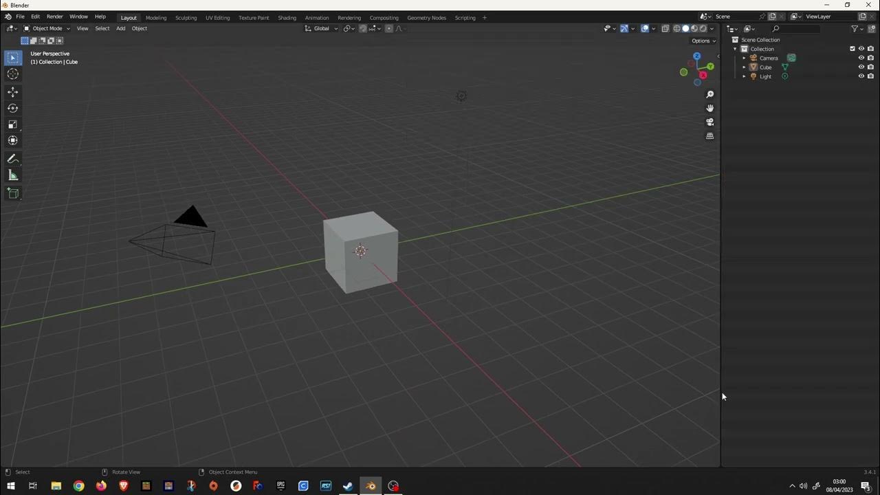 Blender Restore Outliner and Properties side bar - YouTube