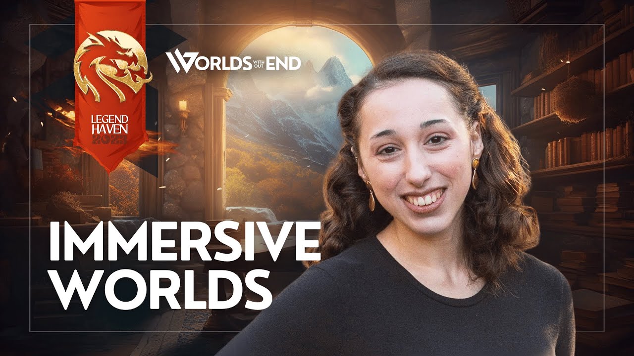 Creating Immersive Worlds in Historical Fantasy with Tasha Kazanjian | LegendHaven 2023 - YouTube
