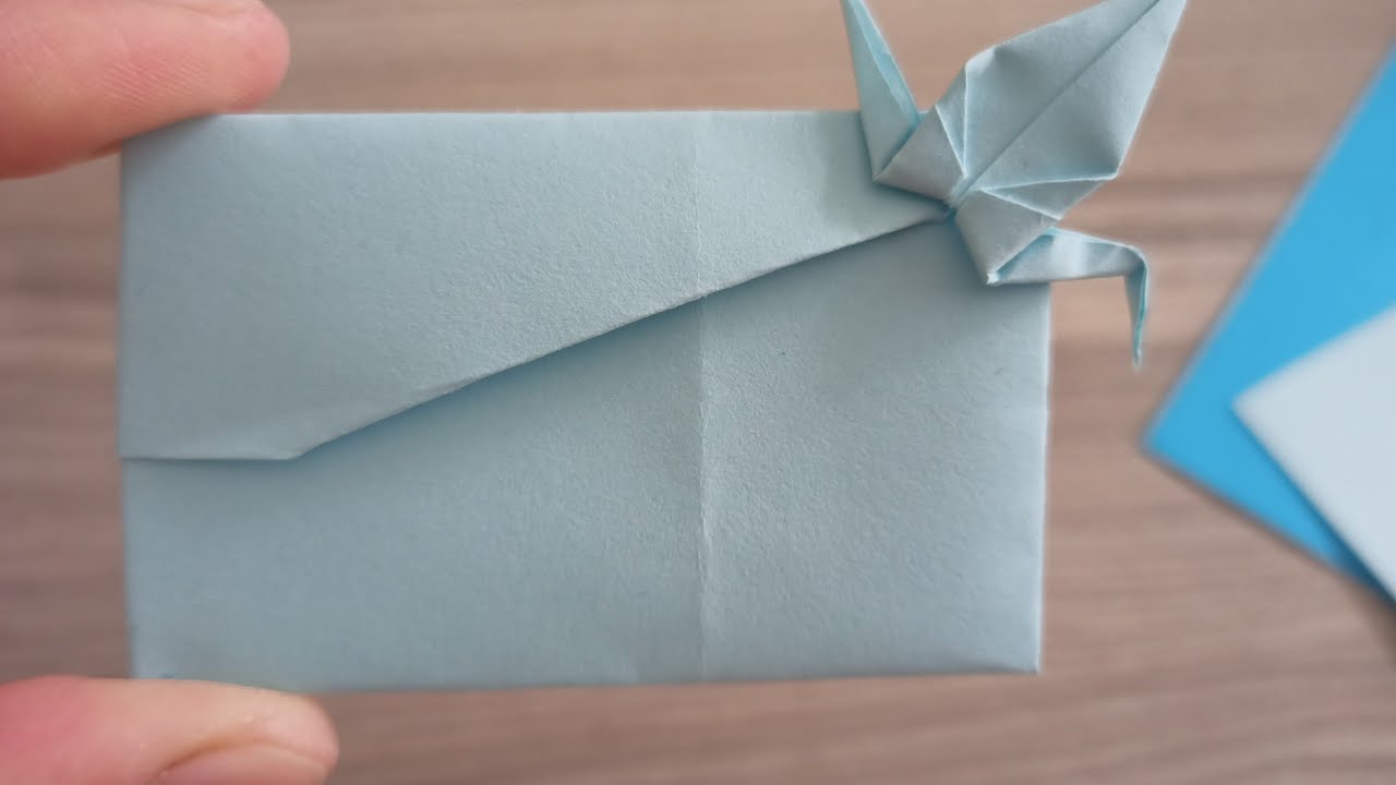 Origami Letter Envelope - YouTube