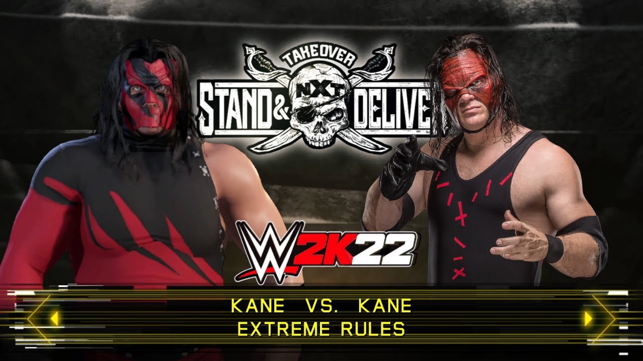 WWE2k22 Kane vs Imposter Kane: Who is the Real Kane? #wwe #kane # ...
