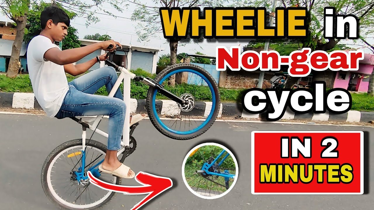 HOW TO DO WHEELIE IN NON GEAR CYCLE...?🤔|| .SUPER BABA STUNT - YouTube