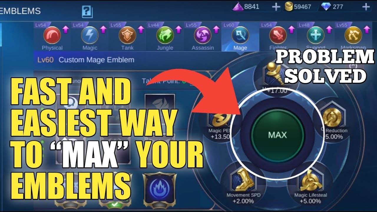 WHERE TO GET MAGIC DUST AND EMBLEM FRAGMENTS + How To Max Your Emblem ...