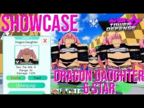 Showcasing The New 6 star dragon daughter! |astd Roblox - YouTube