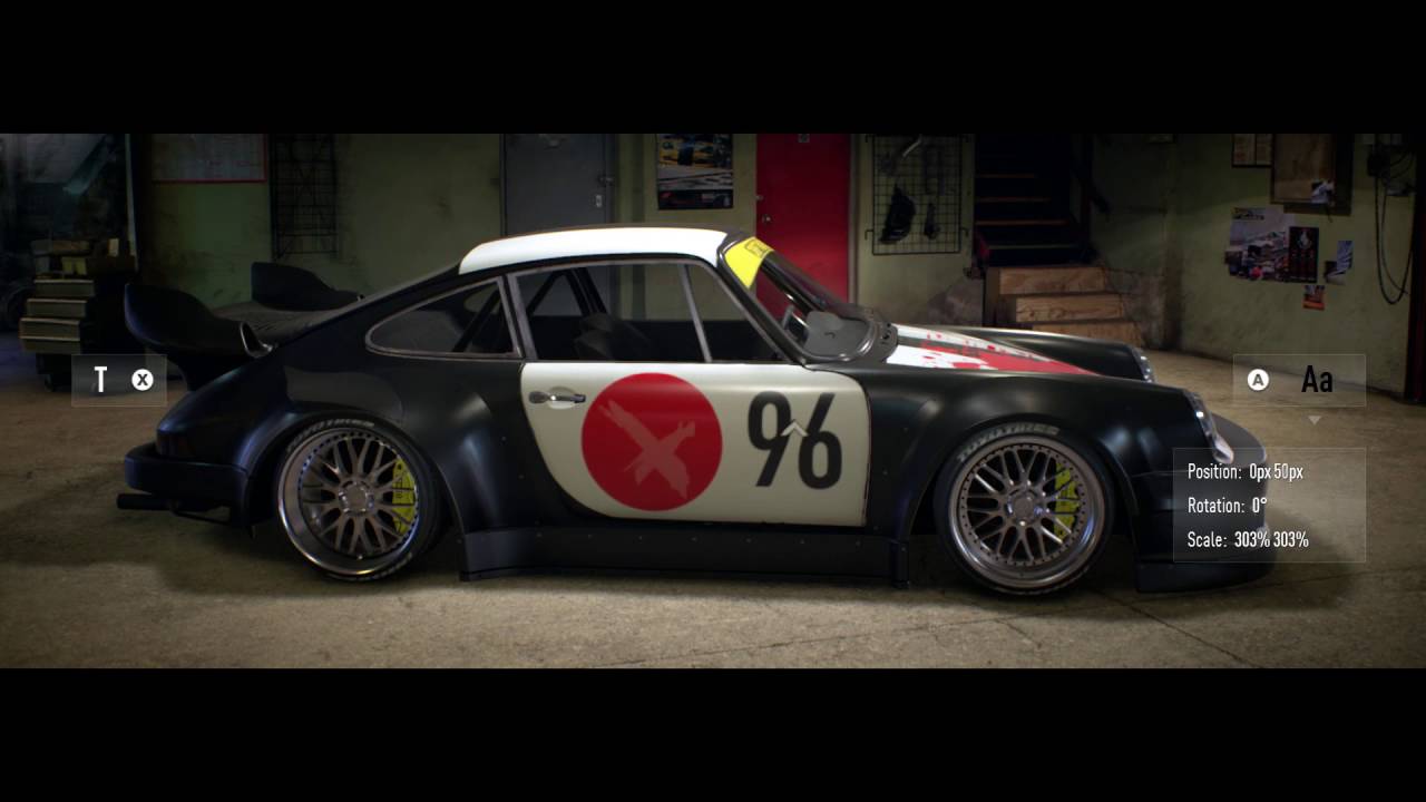 Need for Speed 2015 | Wrap Editor | Porsche 911 Carrera RSR 2.8 - YouTube