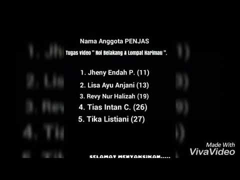 Siswi Siswi/X IPS 2 # SMAN 1 BANGOREJO # Praktek Olah Raga : Roll belakang dan Lompat harimau