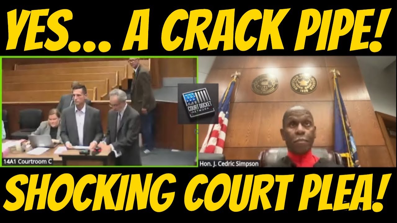 Judge Simpson's Criminal Docket: Theft Confession, Crack Pipe ...