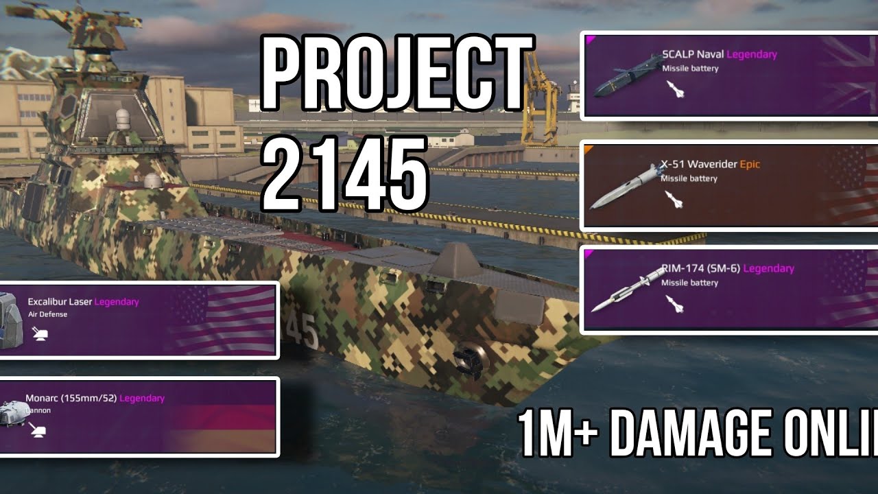 ⚓RF Project 2145-🪙25k Gold🪙- Totally worth it-Modern Warships🚀 (Scalp ...