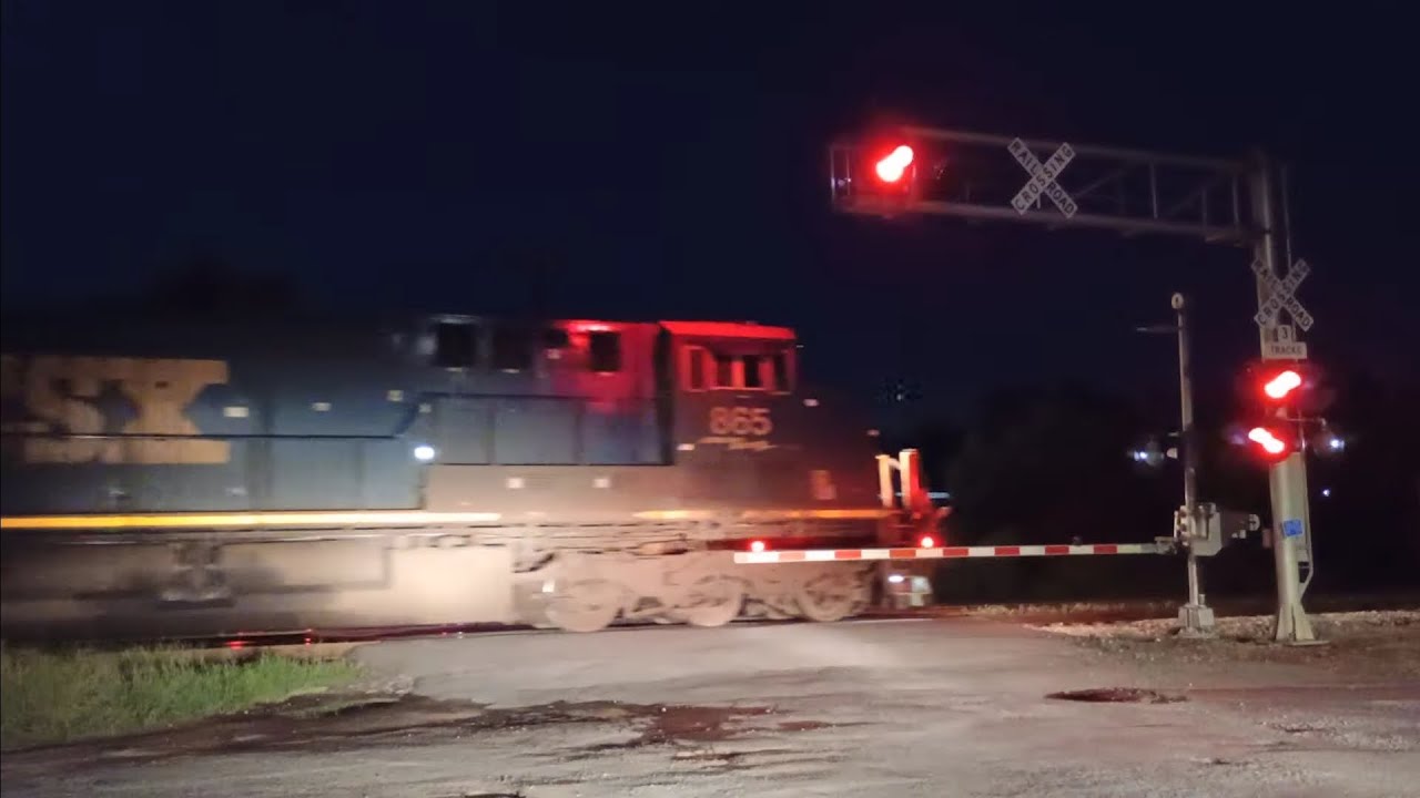 CSX I037 headed northbound in Monroe NC with CSXT 865 in the lead 7/26/24🇺🇸 - YouTube