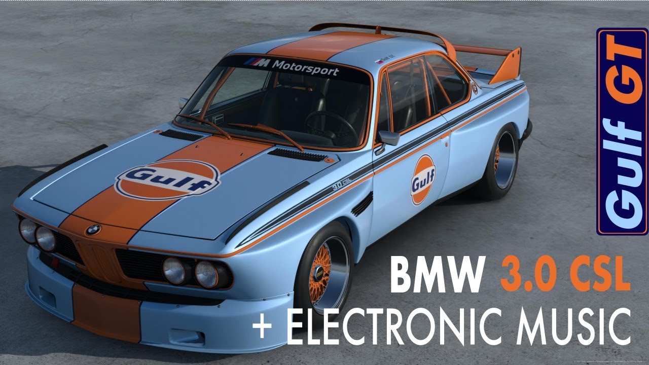 BMW 3.0 CSL | Gulf GT | Gran Turismo 7 Racing - YouTube