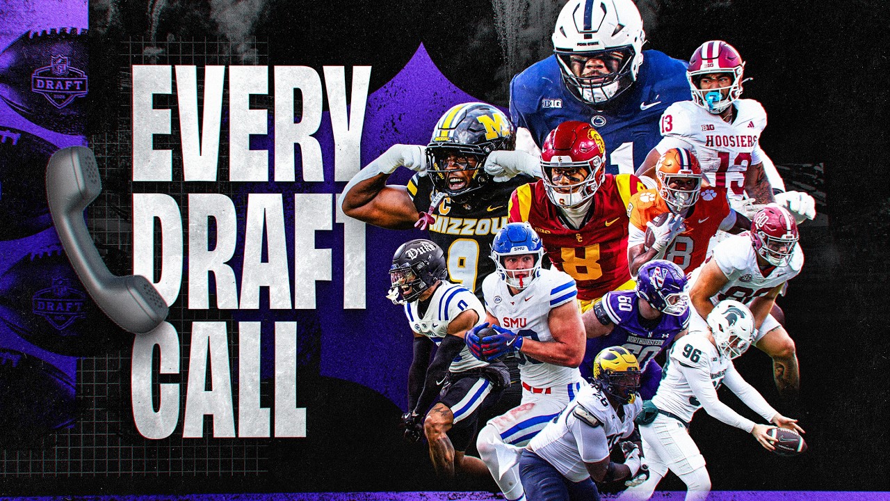 Every 2026 Ravens Draft Call | Baltimore Ravens - YouTube