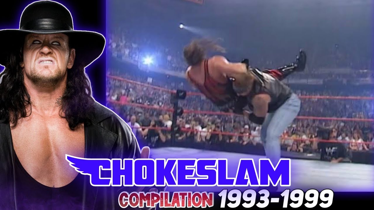 The Undertaker Chokeslam Compilation 1993-1999 in WWE - YouTube