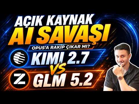 YENİ GLM 5.2 vs Kimi K2.7 Code: Aynı Promptları Verdim, Sonuçlar Şaşırttı!