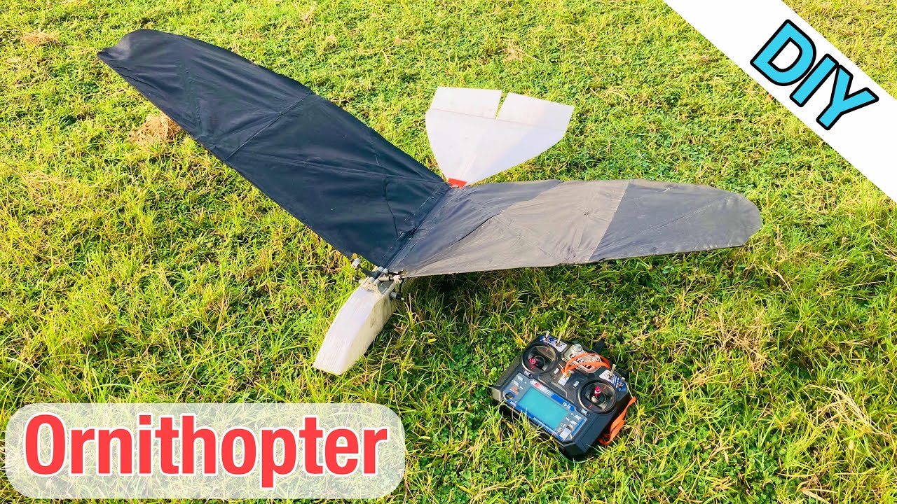 How To Make Big RC Ornithopter (Bird) | DIY - YouTube