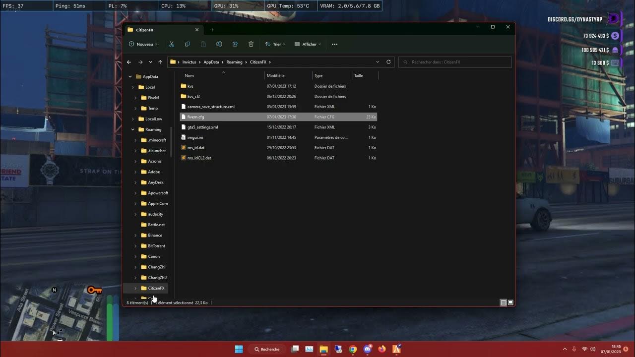 [ FIVE M ] - BIND / UNBIND des touches sur fiveM - YouTube