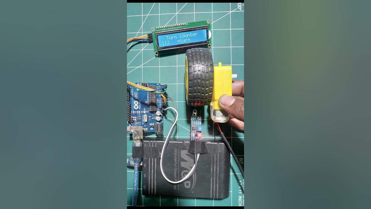 How To Make Turn Counter Meter At Home Ir Sensor Based Counting Circuit Diy Arduino Youtube